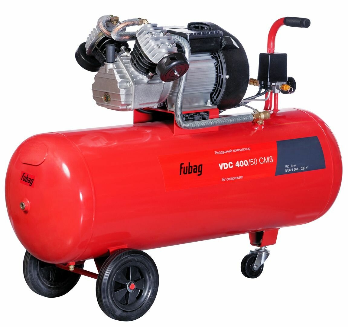 Поршневой масляный компрессор Fubag VDС 400/50 CM3