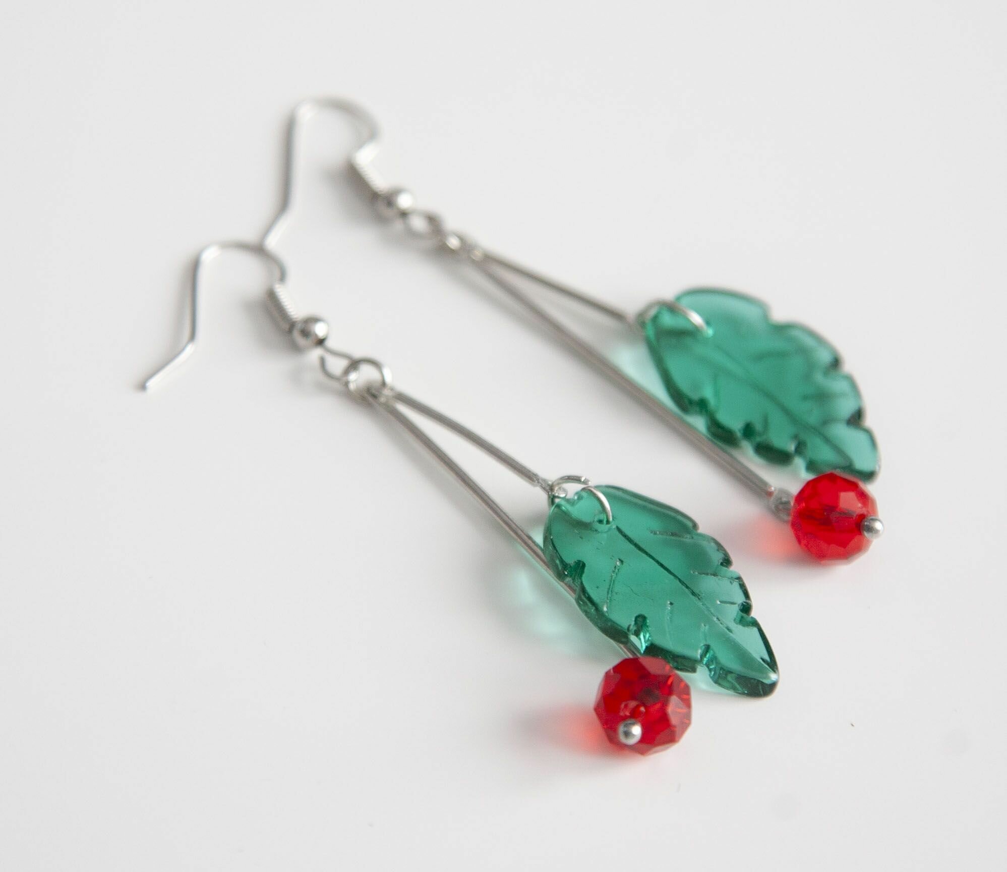 Серьги с подвесками Фламинго-Go!