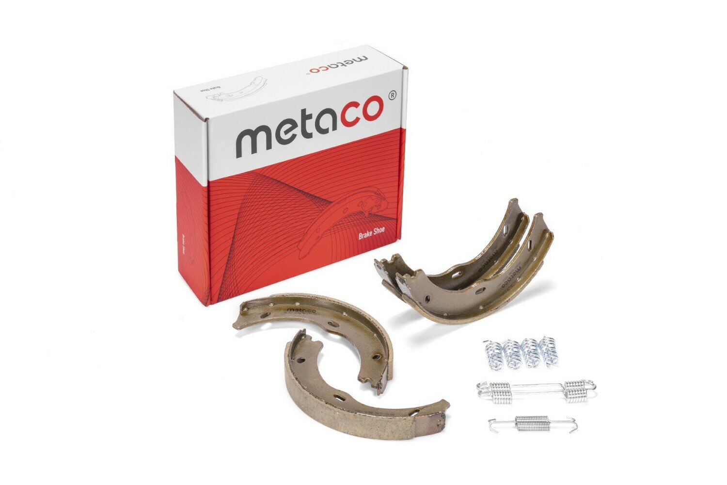 Колодки ручного тормоза к-кт METACO 3030-038