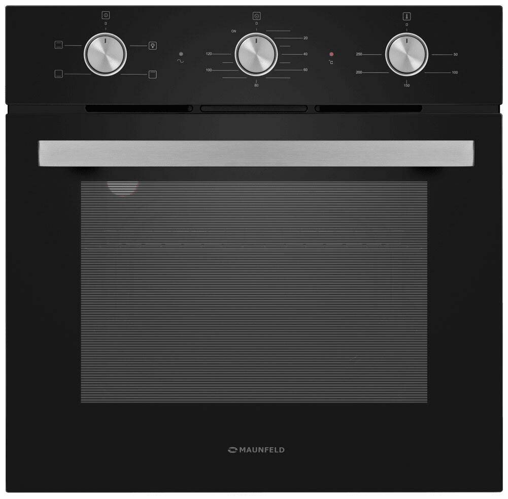 Электрический духовой шкаф Maunfeld AEOC6040B 59 см, 60 л, черный