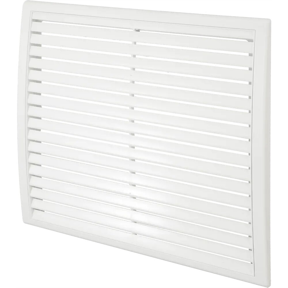 Решётка вентиляционная Equation 250x250 мм полистирол цвет белый
