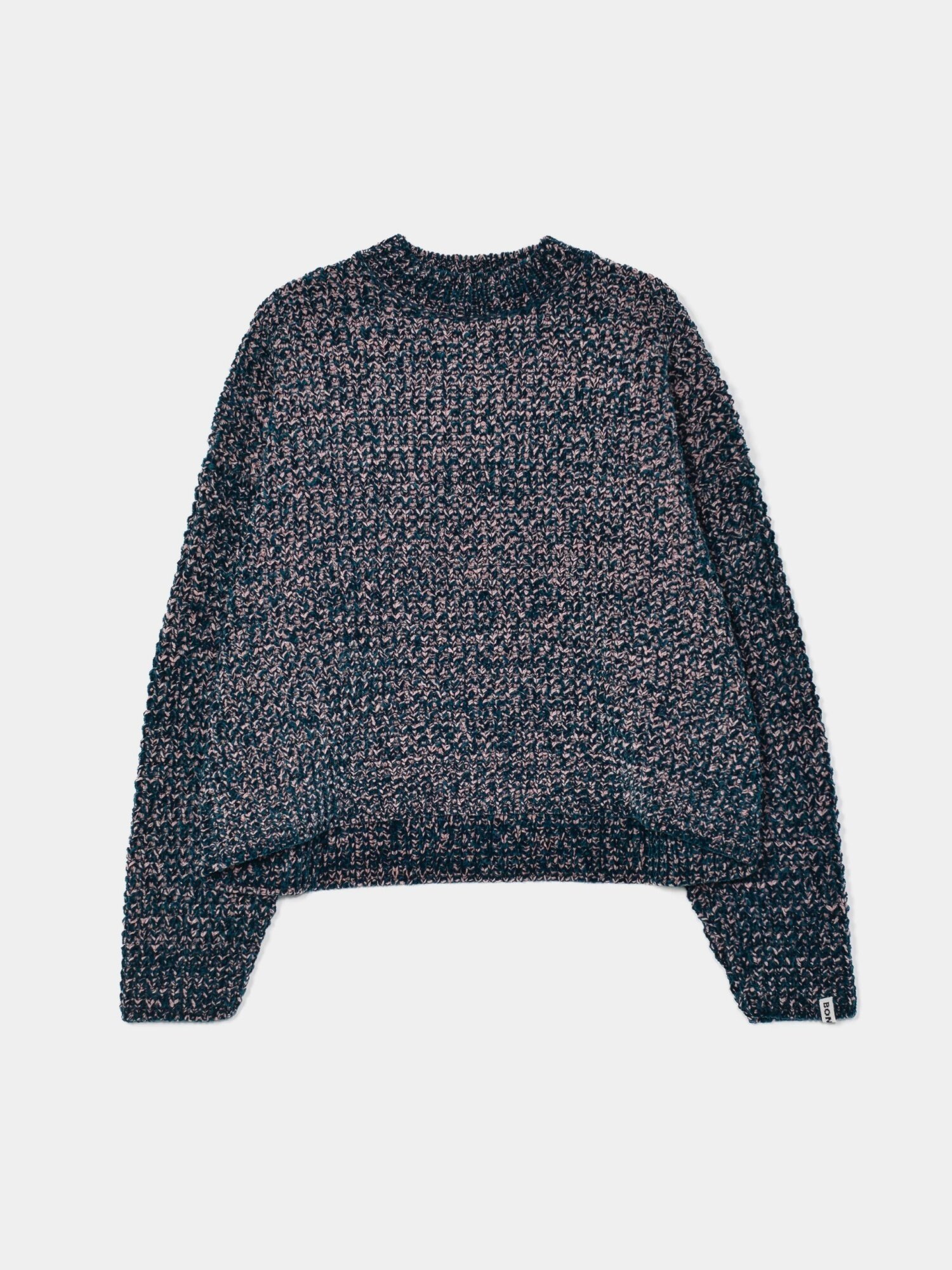 Свитер Printed Cinille Sweater Ocean Depths