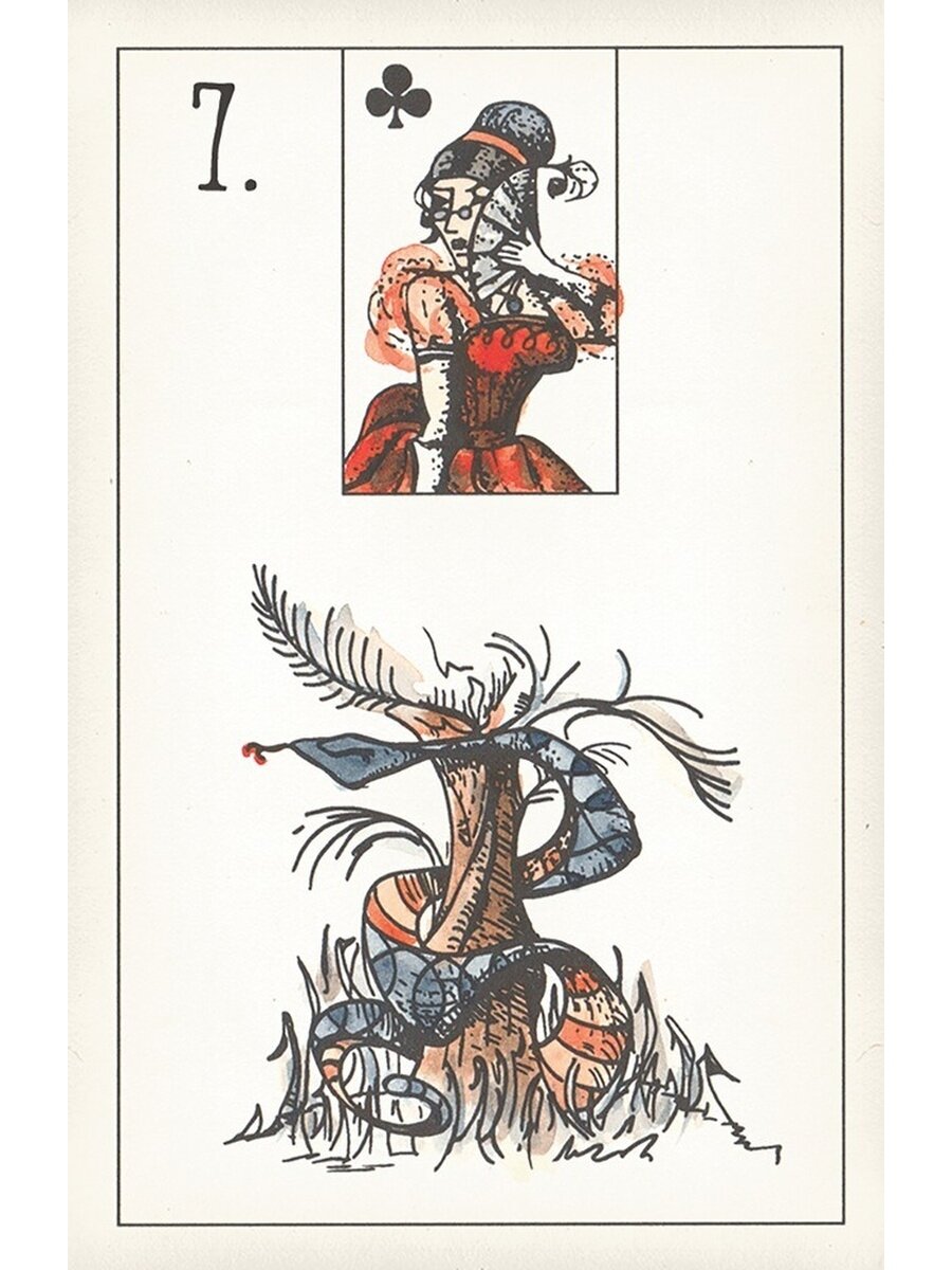 Карты Оракул Ленорман / Maybe Lenormand, 52 карты U.S. Games — фото 1