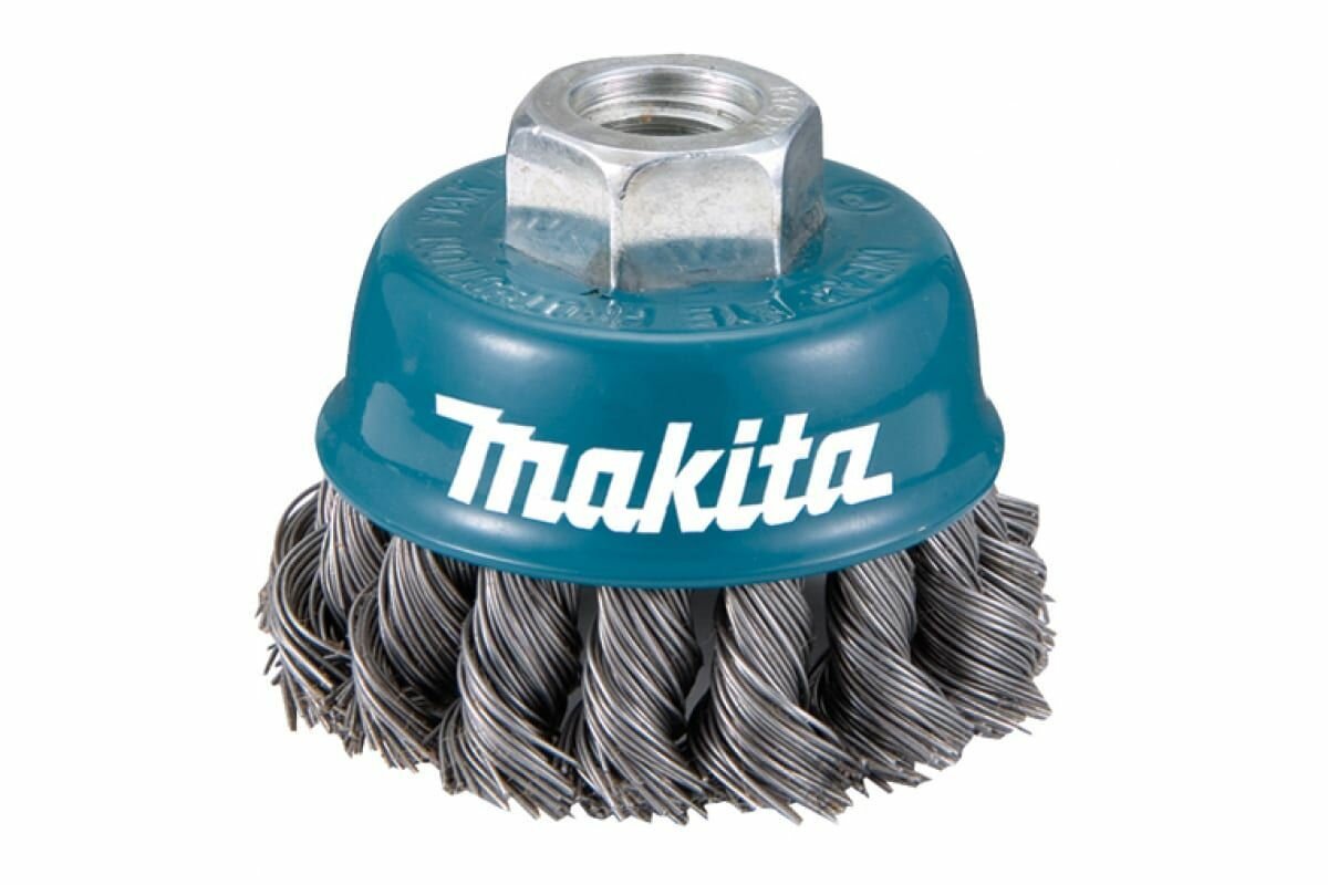 Щетка проволочная чашечная для УШМ (100 мм; М14) Makita P-04472