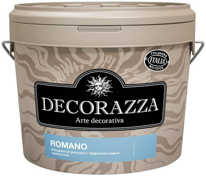 Decorazza Romano / Декораза Романо Декоративная штукатурка с эффектом дерева 14кг