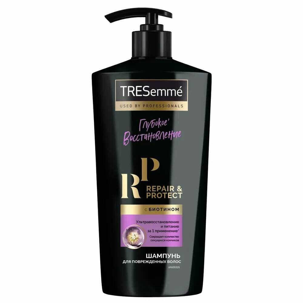 Tresemme шампунь д/волос восстанавливающий repair and protect 650мл