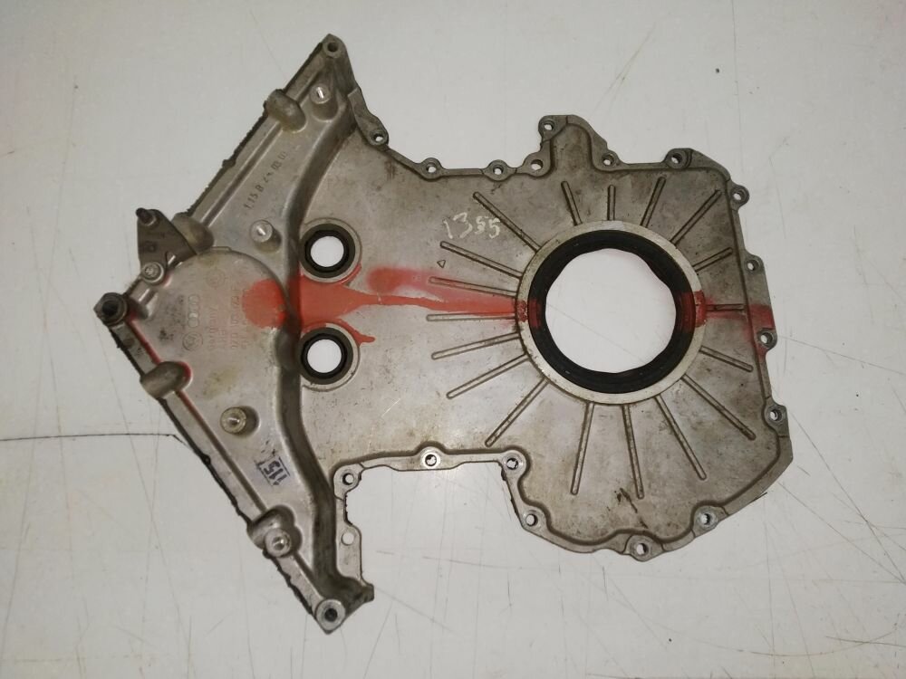 07D103173F Крышка коленвала задняя VAG
