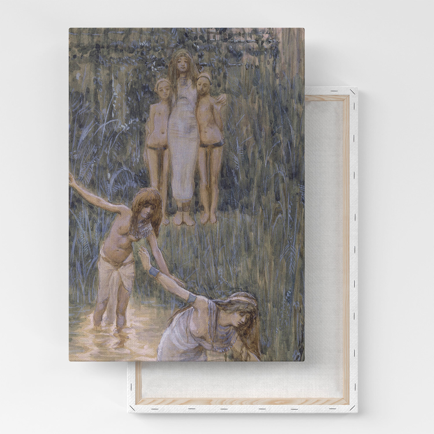 Картина на холсте, репродукция / Джеймс Тиссо - Pharaohs Daughter / Размер 30 x 40 см