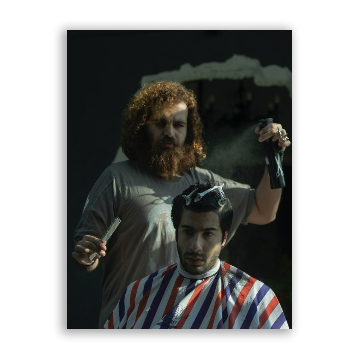 Постер, плакат на бумаге / Для Барбершопа / Размер 40 x 53 см