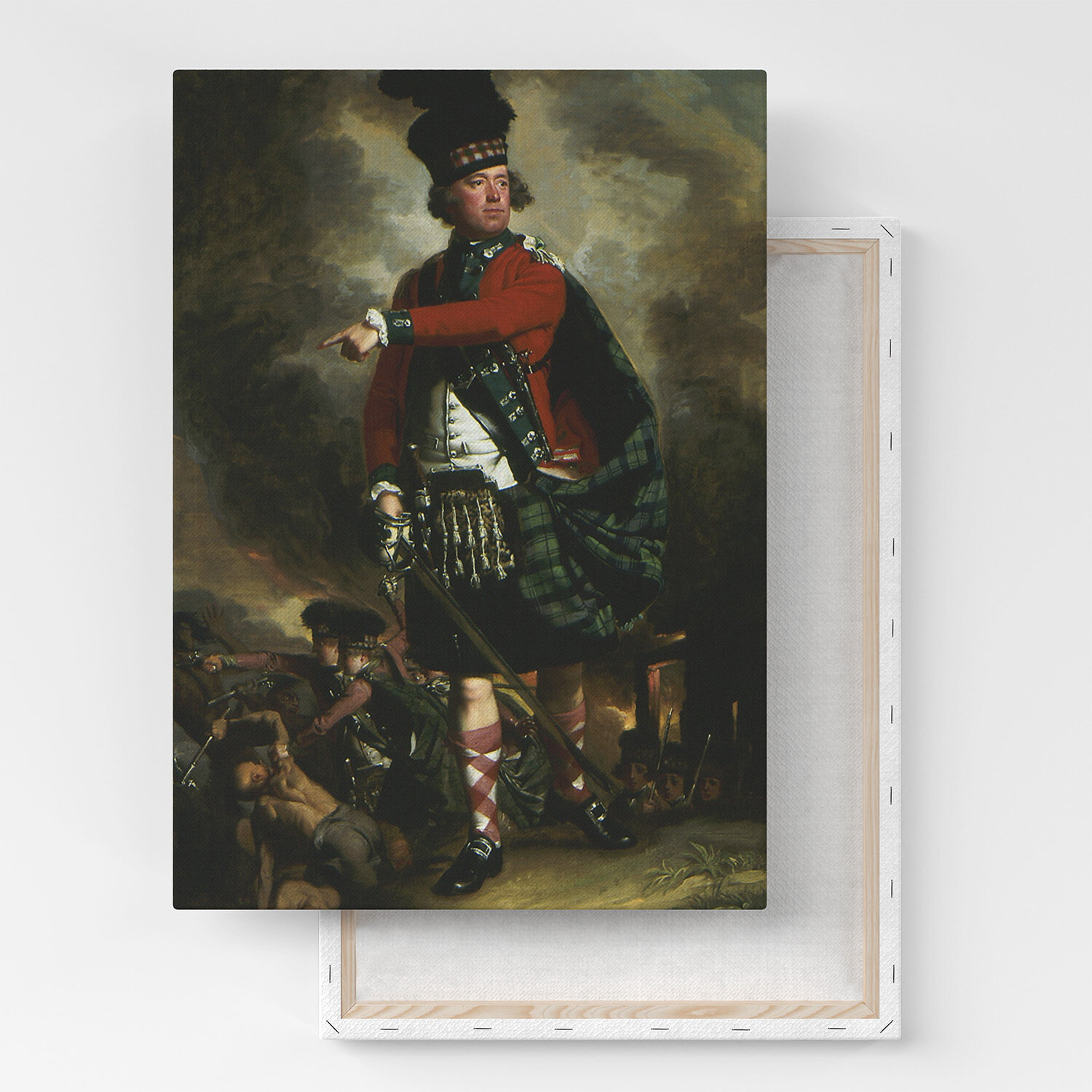 Картина на холсте, репродукция / Джон Синглтон Копли - Portrait of Hugh Montgomerie / Размер 40 x 53 см