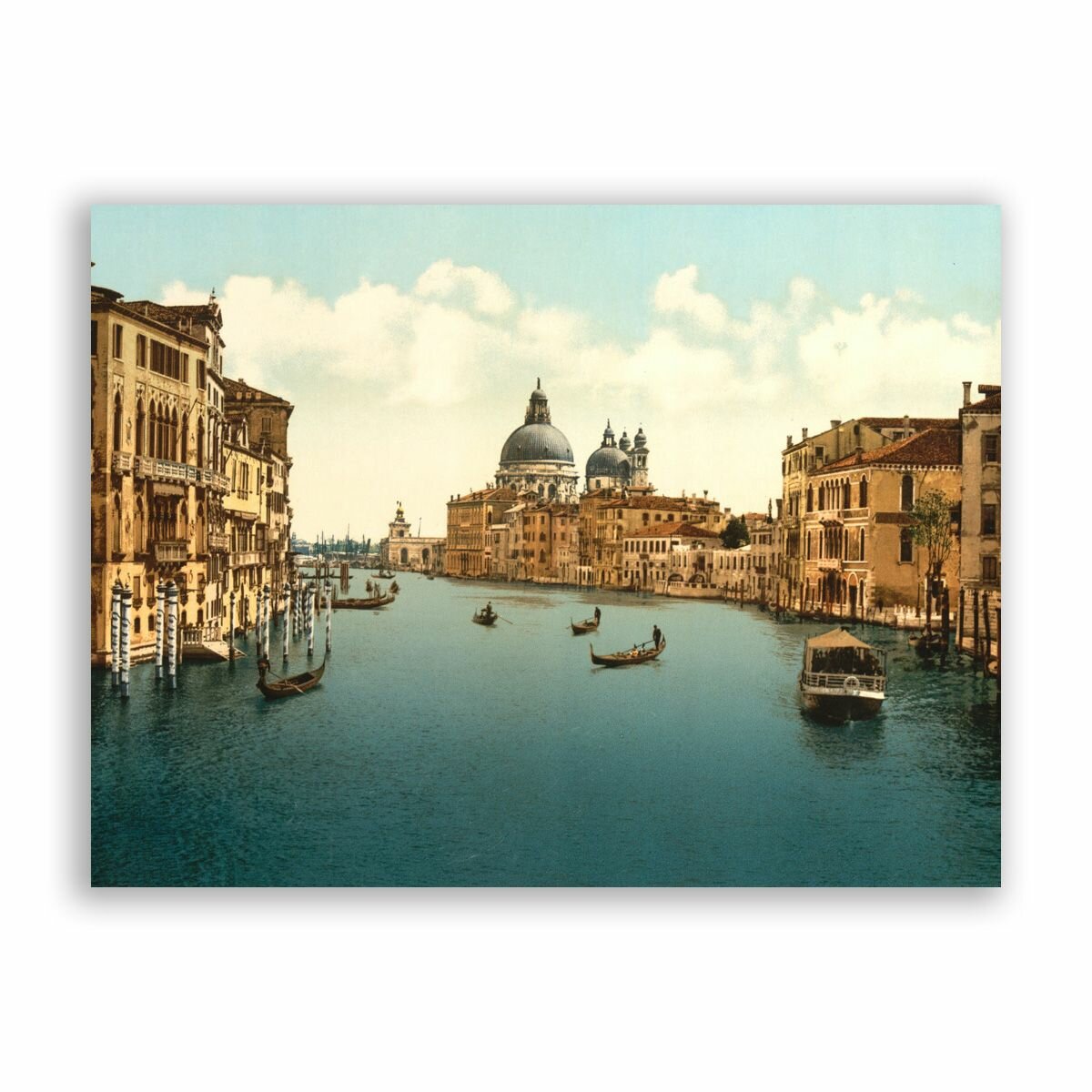 Постер, плакат на бумаге / On the Grand Canal, Venice, Italy / Размер 40 x 53 см