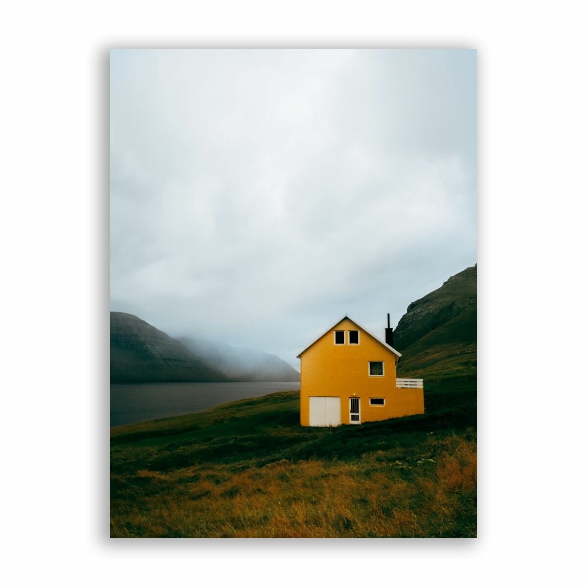 Постер, плакат на бумаге / Природа Скандинавии / Размер 30 x 40 см