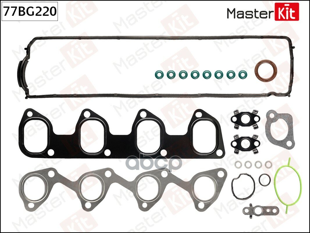 Комплект прокладок ГБЦ MasterKit арт. 77BG220