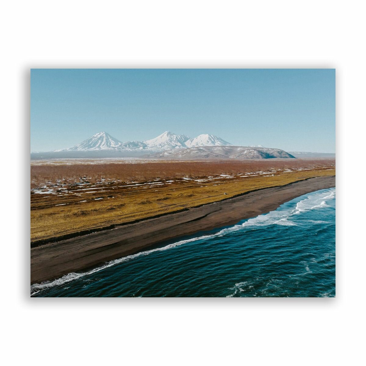 Постер, плакат на бумаге / Природа России - Пейзаж / Размер 40 x 53 см