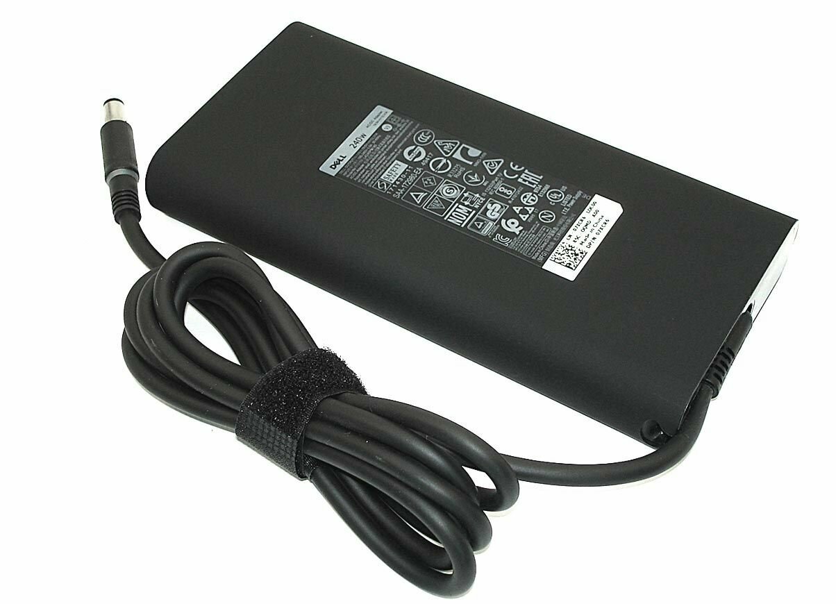 Блок питания (сетевой адаптер) для ноутбуков Dell 19.5V 12.3A 240W 7.4x5.0 с иглой