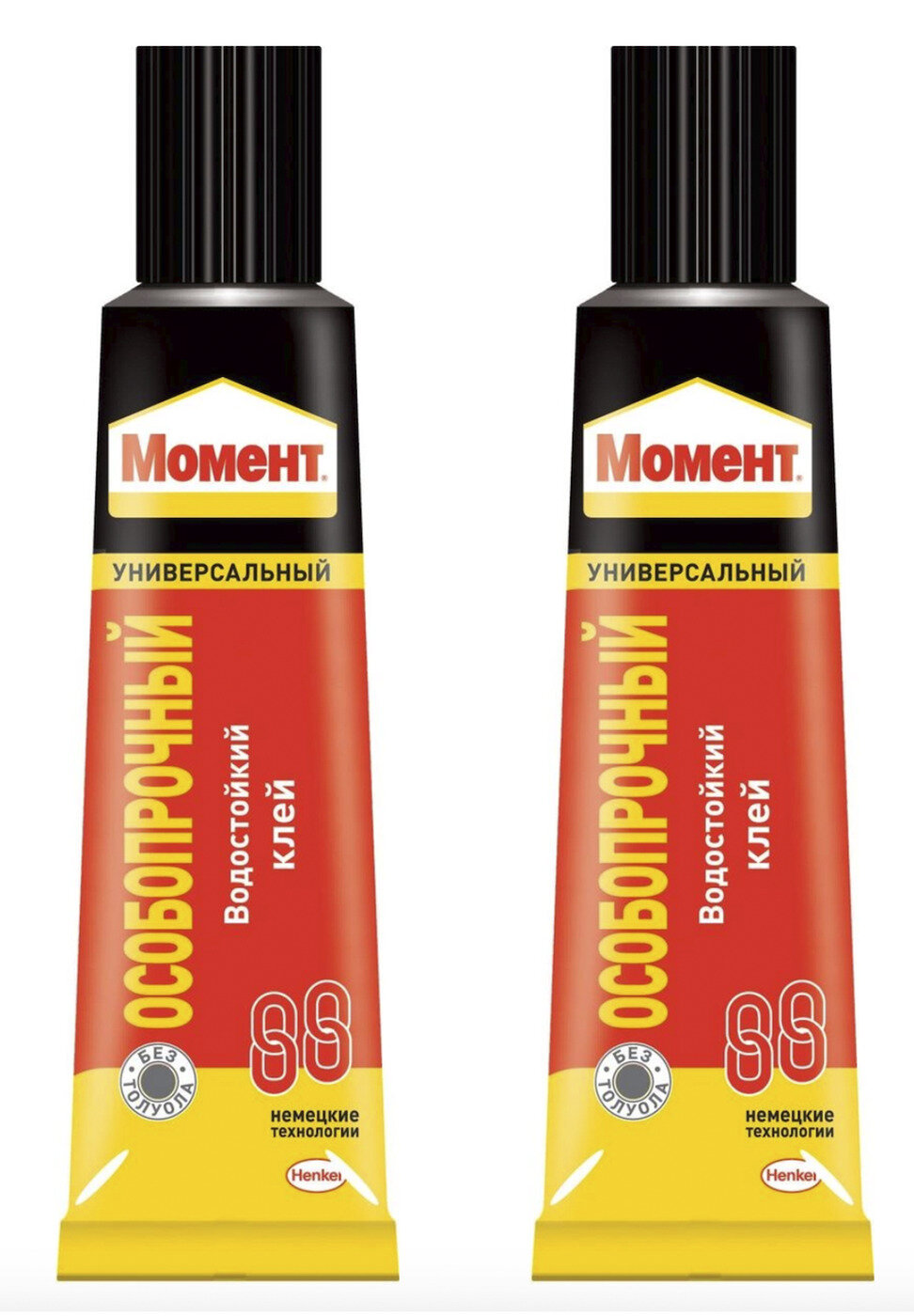 Клей Момент "88", особопрочный, 2 штуки по 125 мл.