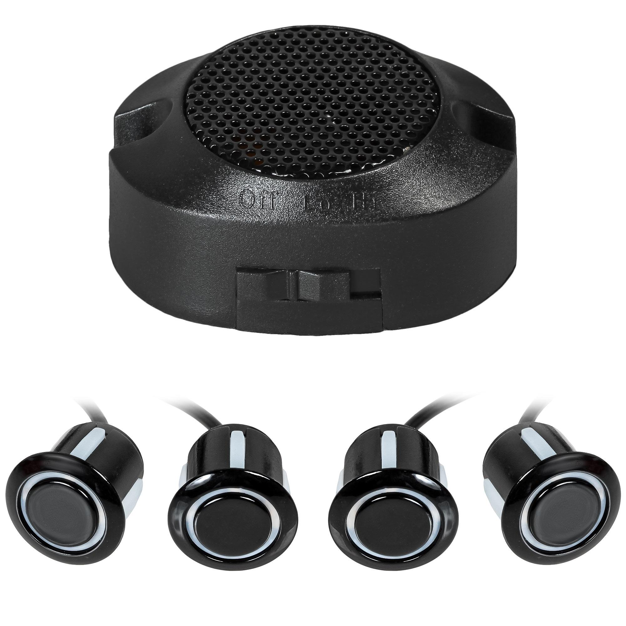 AIRLINE AEAW002 (AEAW002) парктроник на 4 датчика (черные), звуковой зуммер (aeaw002)