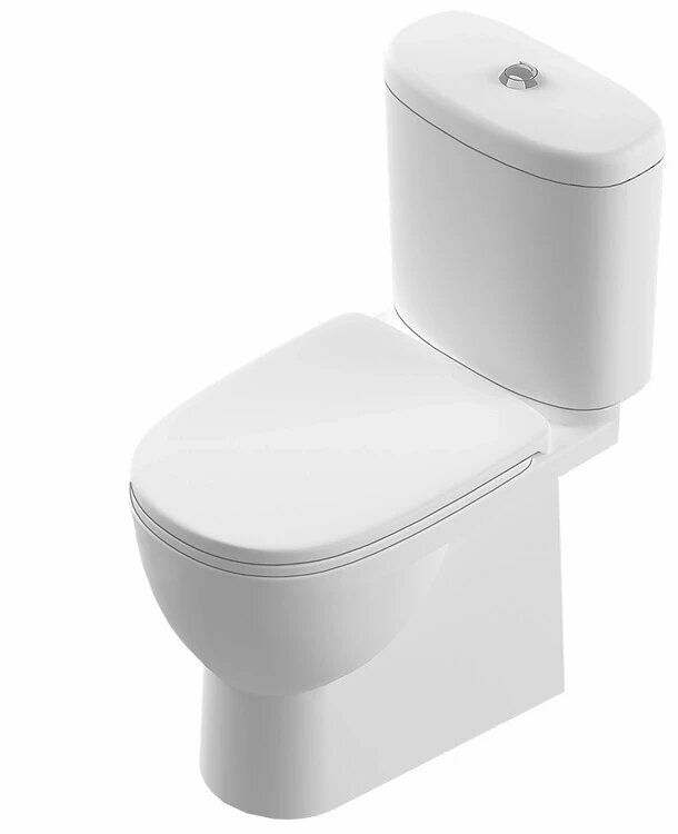 Унитаз-компакт с сиденьем микролифт Sanita Luxe Art WC. CC/Art/2-DM/WHT. G/S1