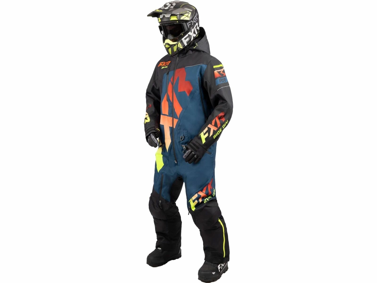 Снегоходный комбинезон CX Lite Monosuit 22 Black/Slate/Inferno, S