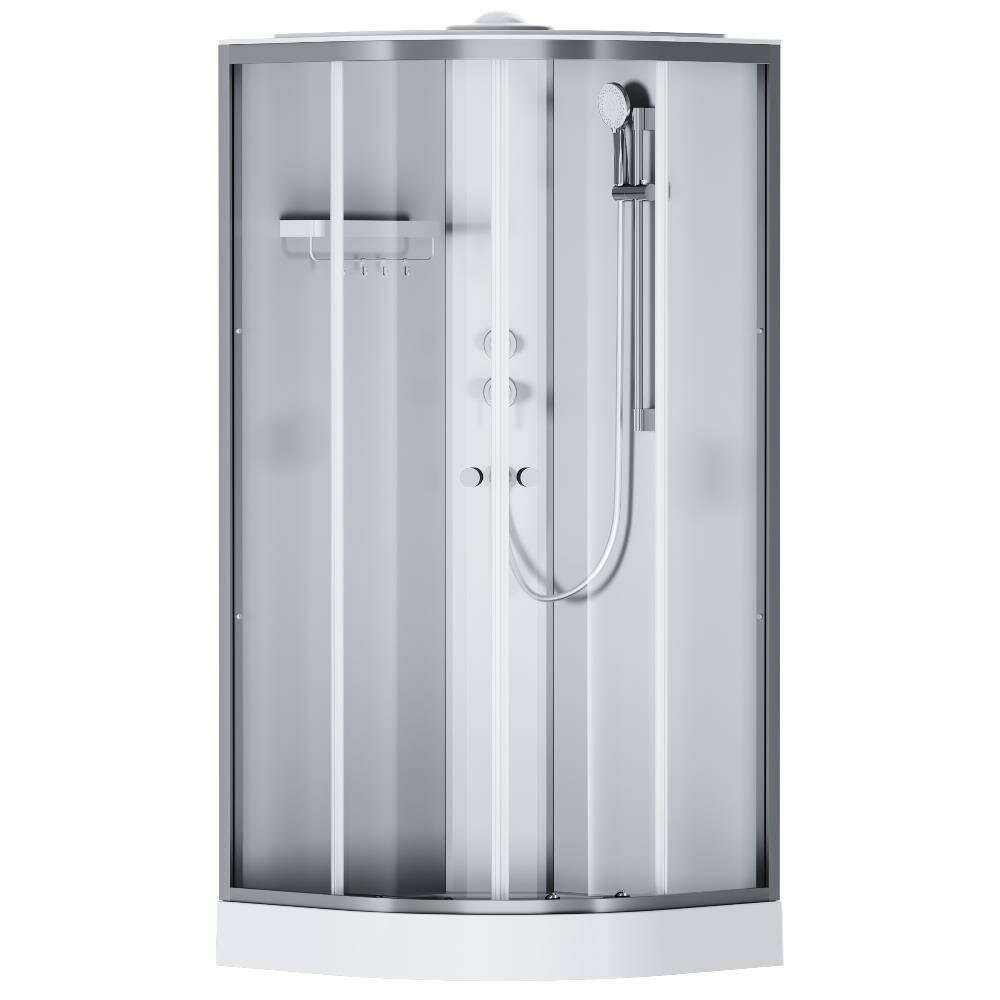 Душевая кабина AM.PM X-Joy 2060х880х880 хром матовый W94C-401A-090MT