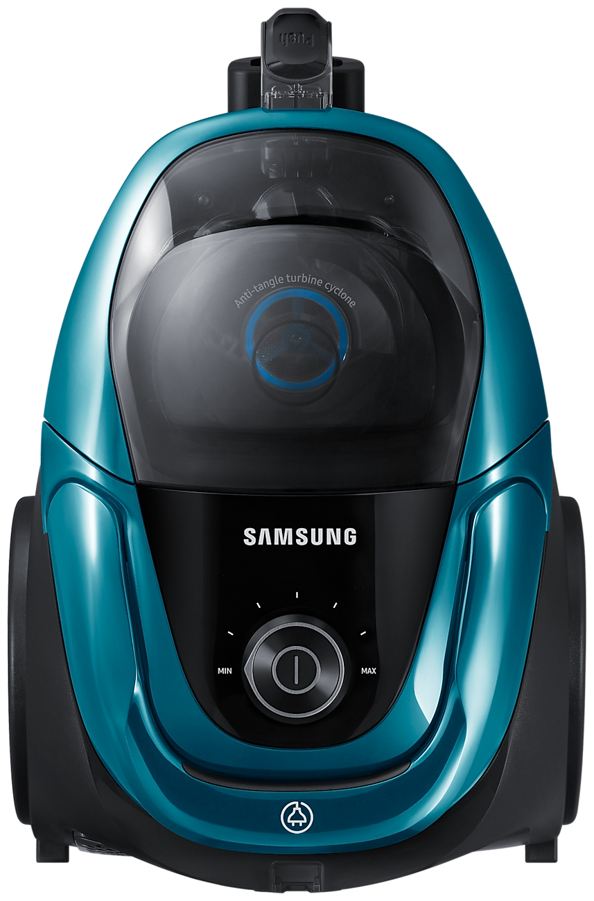 Пылесос Samsung VC18M3140, мятно-голубая, контейнер, 1800 Вт, 2 л