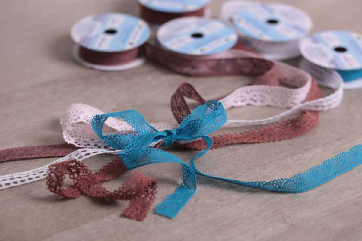 Gamma' кружевная лента HVK-39-KS19 14 мм 3 м декоративный элемент для шитья и рукоделия цвет №021 оранжевый