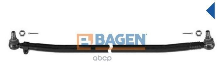 Тяга рулевая ! поперечная L1743/1680 d50 изг-2 Scania 4 Serie 94/114/124/144 BAGEN арт. T360031