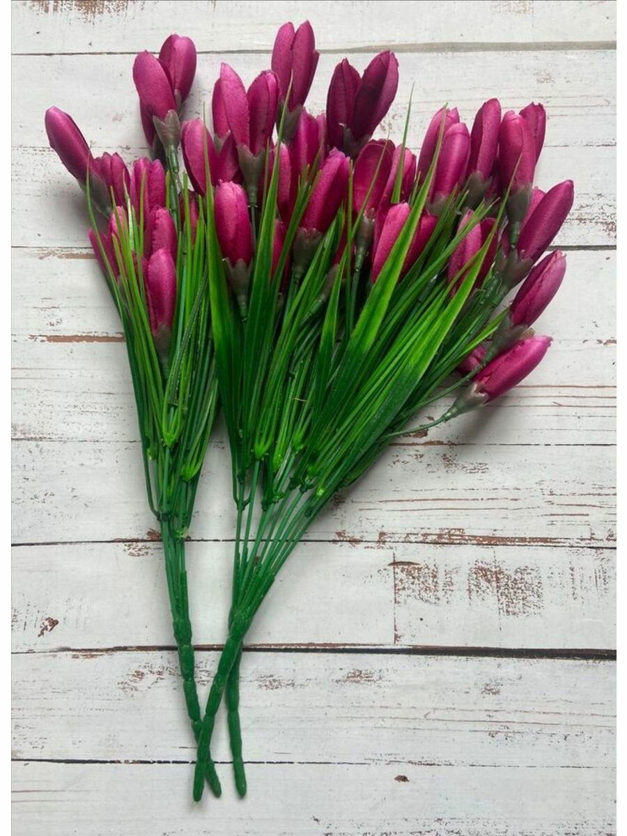 Цветы декоративные Крокусы цветы искусственные/Искусственное растение