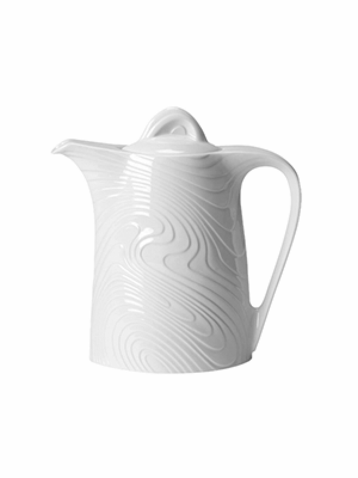 Кофейник Steelite Оптик, фарфоровый