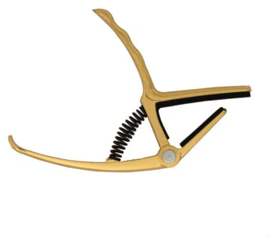 Каподастр для акустической гитары, Alice A007L/GD, золото