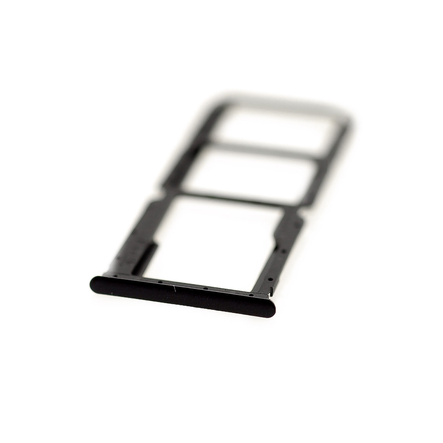 Слот SIM/ microSD-карт для Realme 8 4G черный