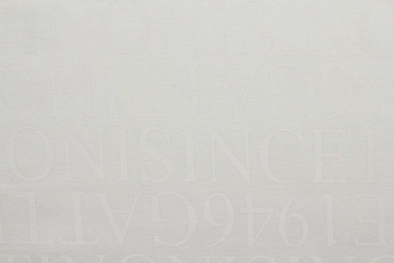 Ткань Джинс-велюр молочно-белый Gattinoni с логотипом, ш149см, 0,5 м