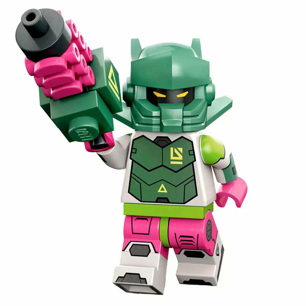 Конструктор LEGO Minifigures 71037-2 Робот-воин, 11 деталей, от 5 лет, 2023 год
