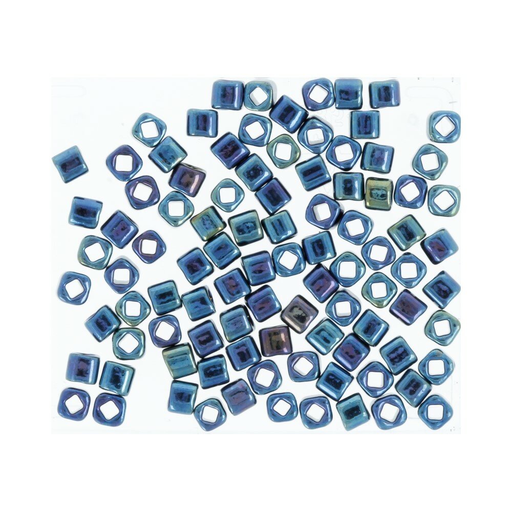 Бисер Япония "TOHO" CUBE 3 мм 5 г №0088 сине-сиреневый