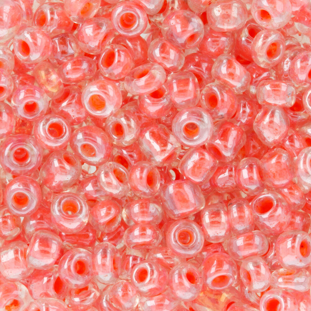 Бисер "Zlatka" круглый GR 08/0 10 г №2204 св. розовый