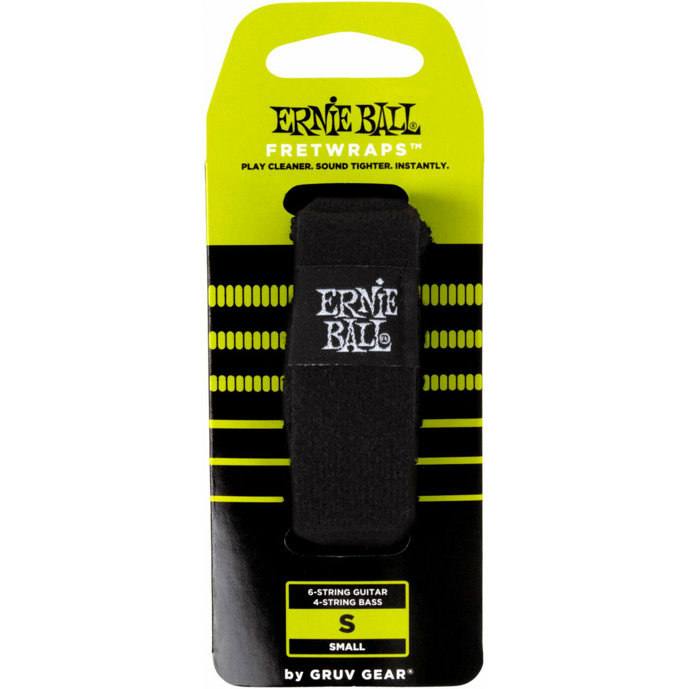 Ernie Ball 9612 демпфер гитарный, короткий, для 4-стр бас-гитары, 6 стр гитары