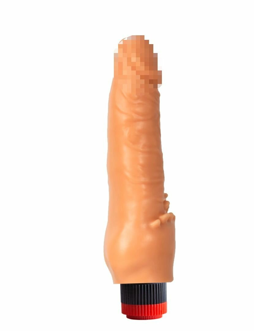 Вибромассажёр-реалистик в ламинате