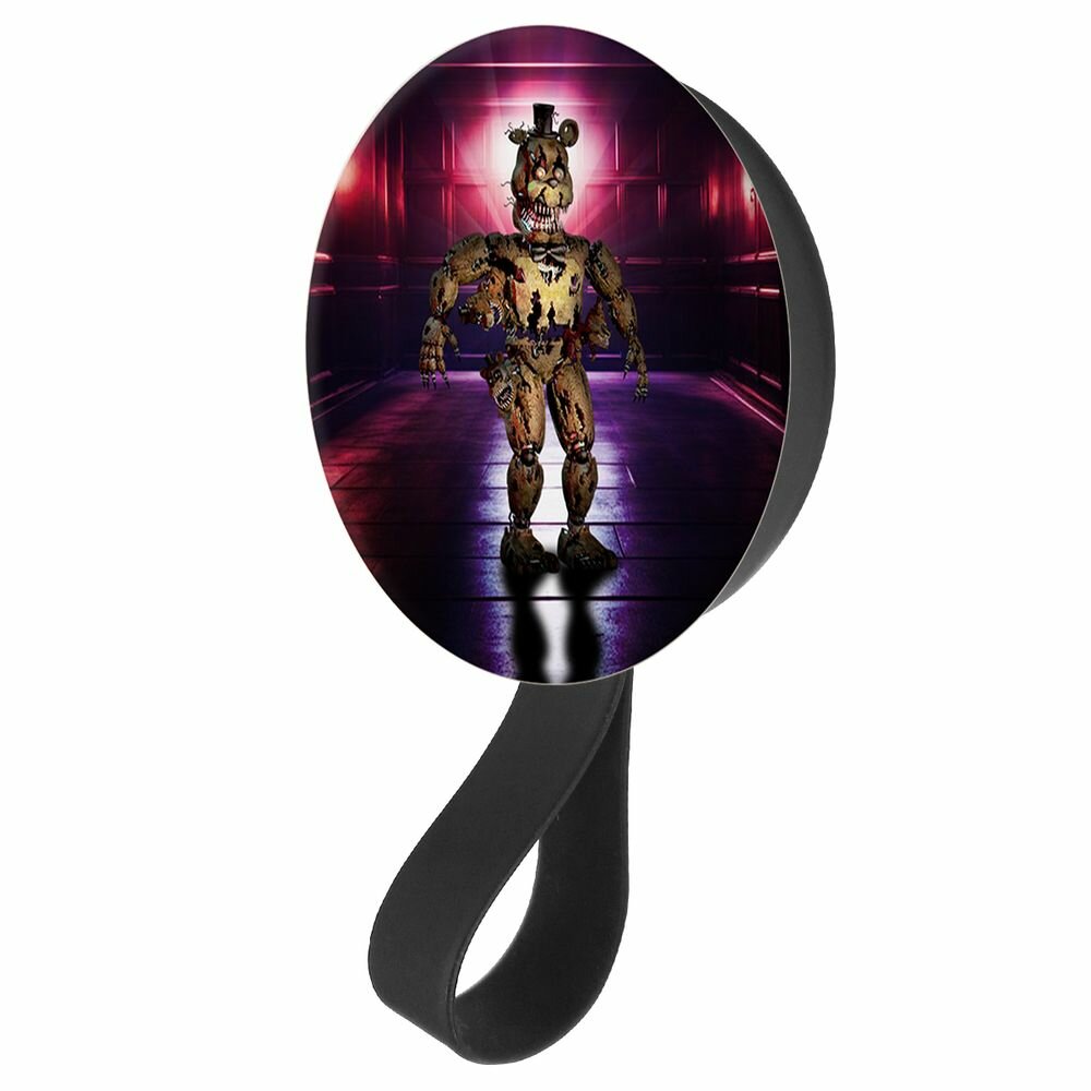 Кольцо-держатель с зеркалом Krutoff для телефона фнаф - Кошмарный Фредди