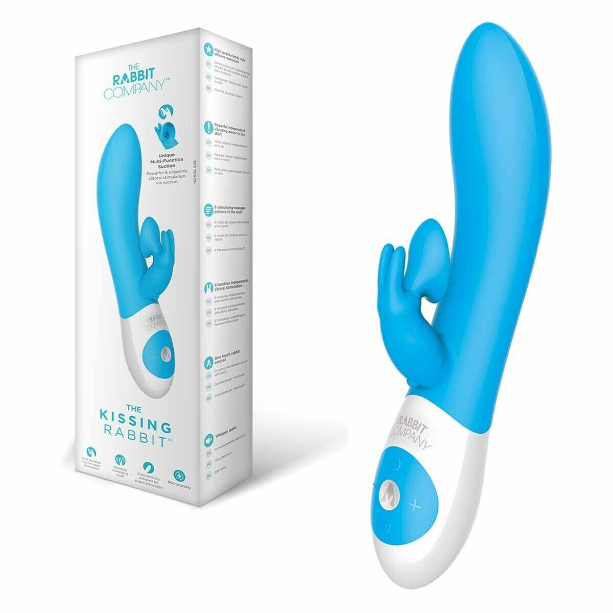 Kiss-кролик цвета тиффани 12 режимов