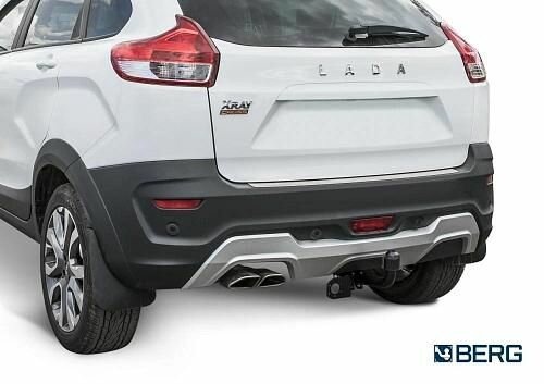 Фаркоп BERG Lada X-Ray (вкл. Cross), 2015-, Хетчбек 5 дв. шар A, 1100/75 кг.