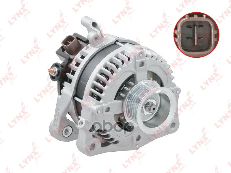 Генератор (130 A, 7PK) HONDA Accord VIII 2.0 08->/CR-V III 2.0 06-> LYNXauto арт. EA-1237