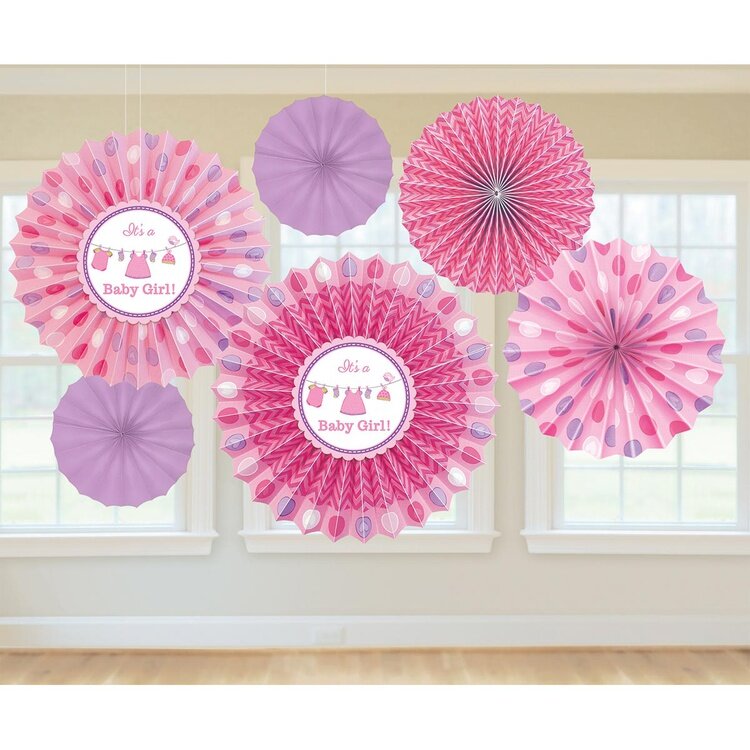 Фант КНР Baby Shower, девочка, 20, 30, 40 см, 6 шт