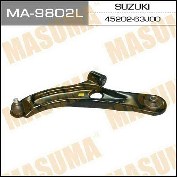 MASUMA MA-9802L рычаг нижний левый \ Suzuki (Сузуки) splash / swift, Opel (Опель) agila lh 05