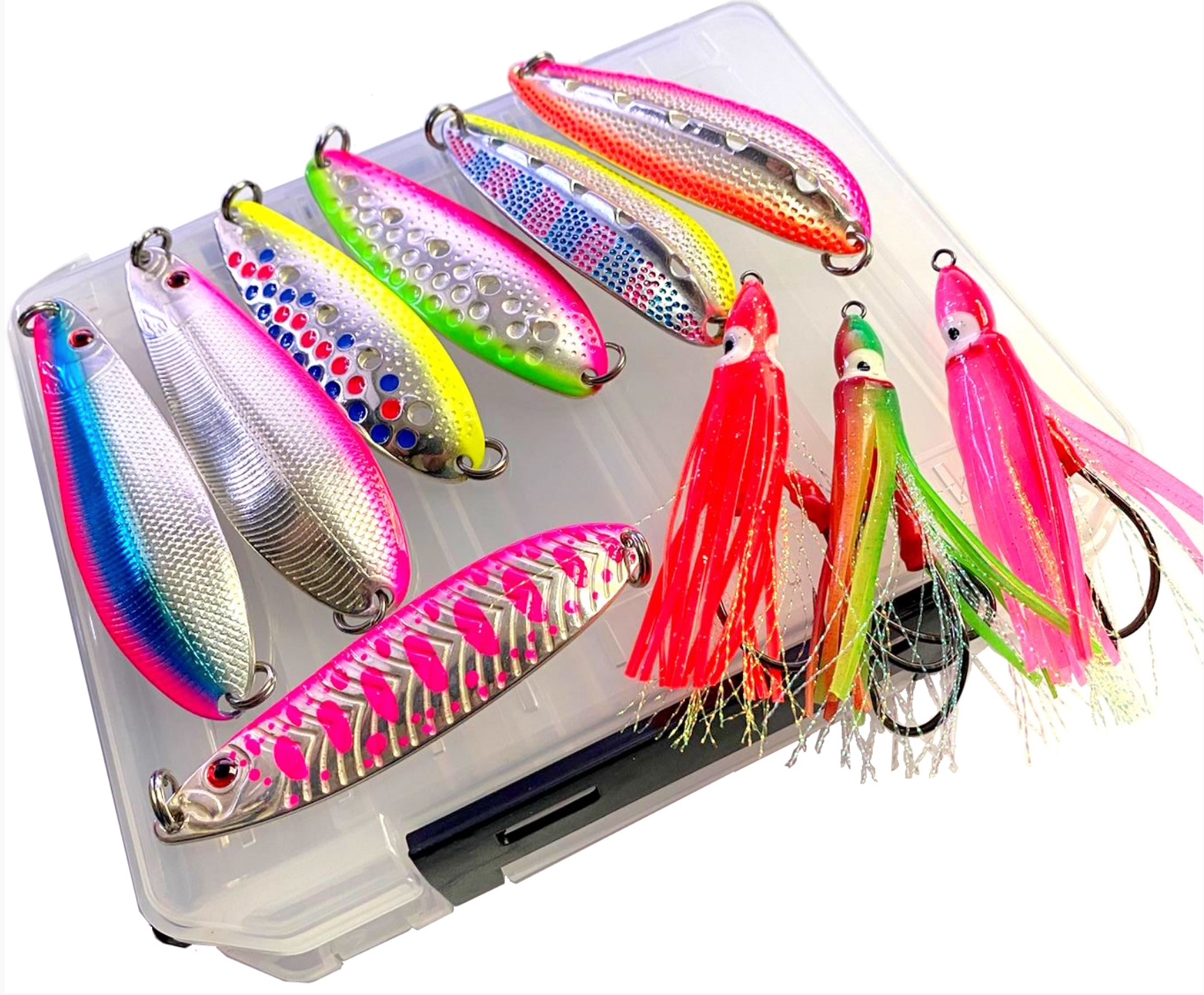 Набор рыболовный RB (Русская Блесна) для ловли лосося MIX1(141)