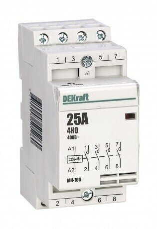 Контактор модульный 25А 230В 4НО МК-103 Schneider Electric
