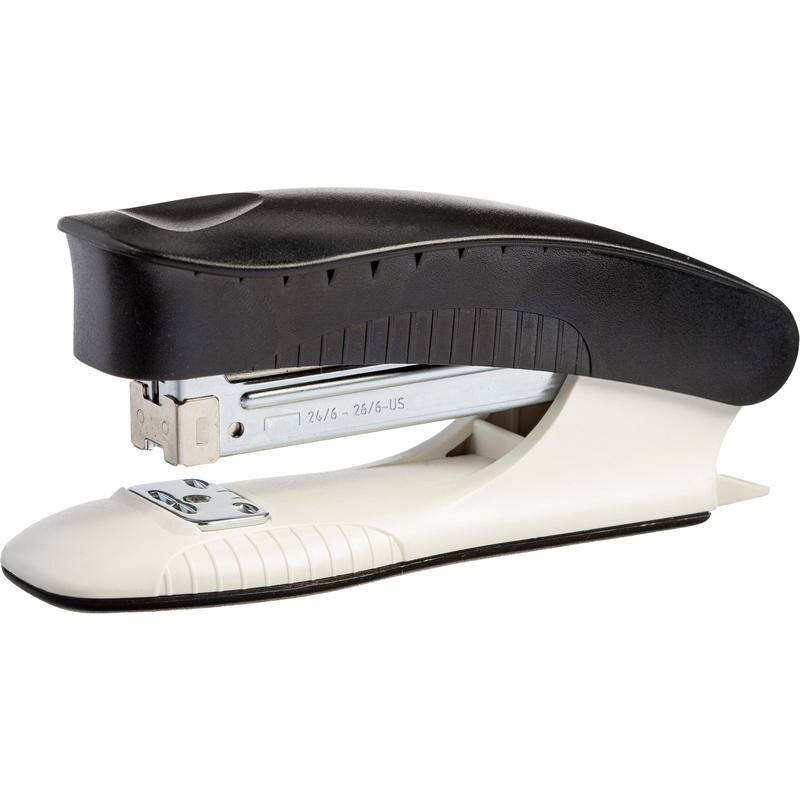 Степлер Комус PSBK2425 (№24/6-26/6) до 25 лист. пластик, чёрный 1271897