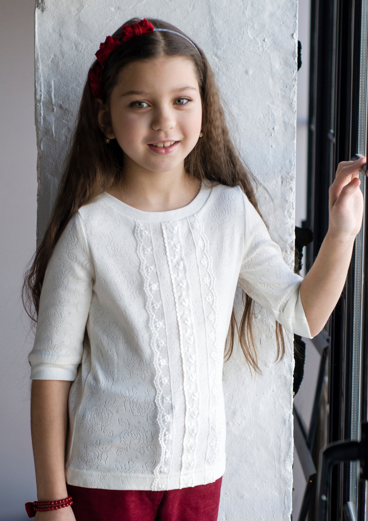 Школьная блуза Весна - лето 2026