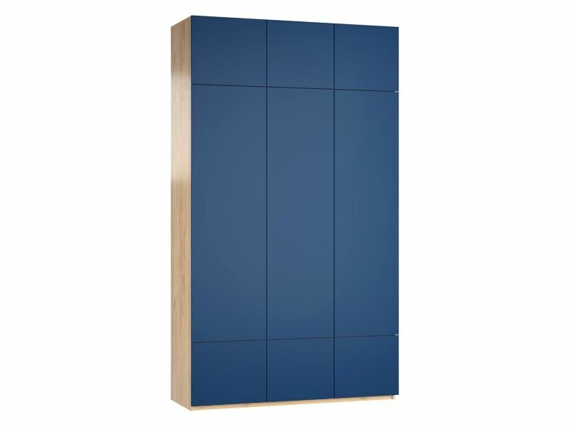 Шкаф распашной для одежды "Дуглас 4" 135х240х50 Дуб крафт золотой / Крокус