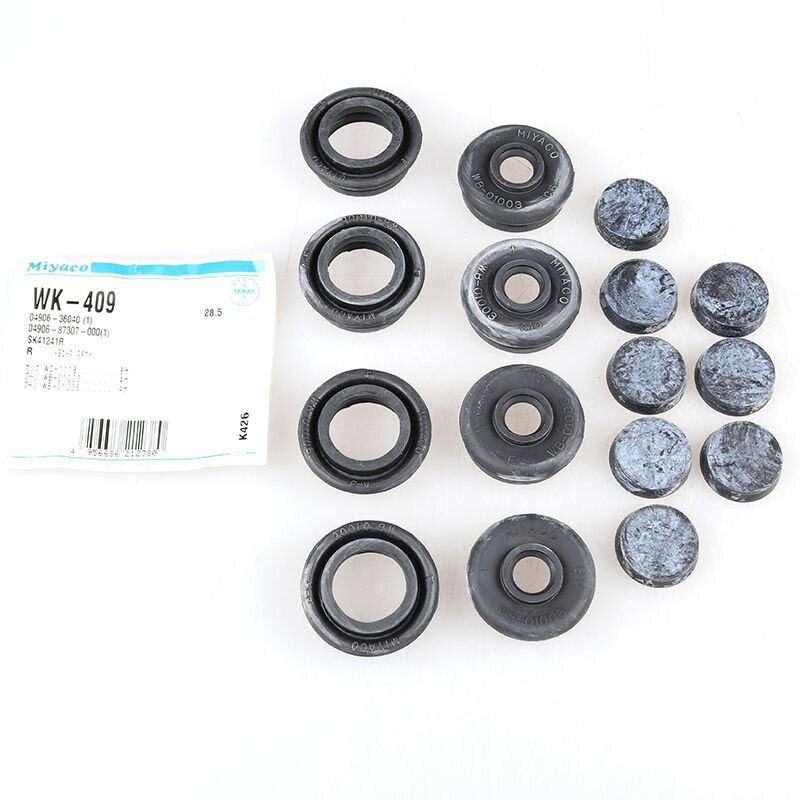 Ремкомплект рабочего тормозного цилиндра WK-409 Miyaco 1-1/8", 04476-36040 Toyota Dyna, BU20/ BU22/ BU30/ RU20/ RU30/ RU32