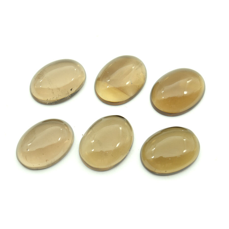 Кабошон из раухтопаза овал 20*15*6мм. (28-3)